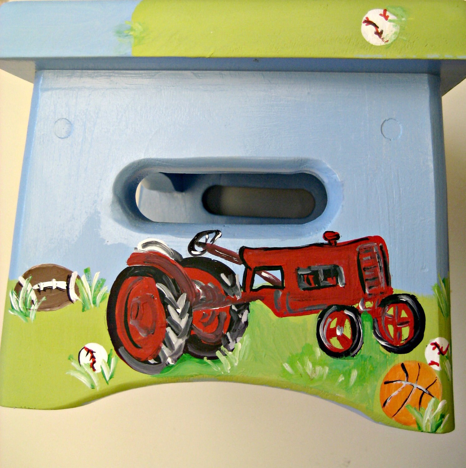 Eighteen Wheeler Personalized Step Stool - Etsy