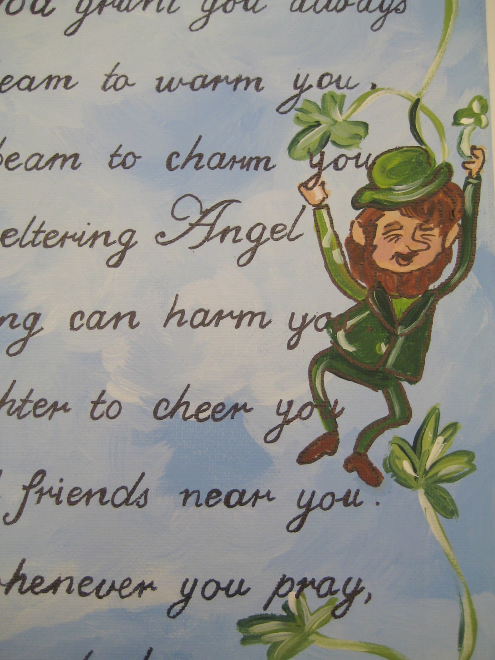 Personalized Irish Baby Blessing - Etsy