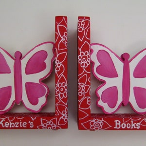Pink Butterfly Letters for Girls Girls Wooden Letters - Etsy