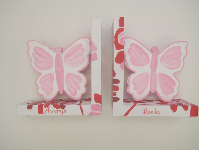 Pink Butterfly Letters for Girls Girls Wooden Letters | Etsy