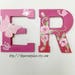 Pink Butterfly Letters for Girls Girls Wooden Letters - Etsy