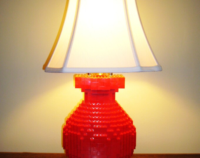 Modern Brick Table Lamp, Fully Glued & Made to Order With FREE SHIPPING ...