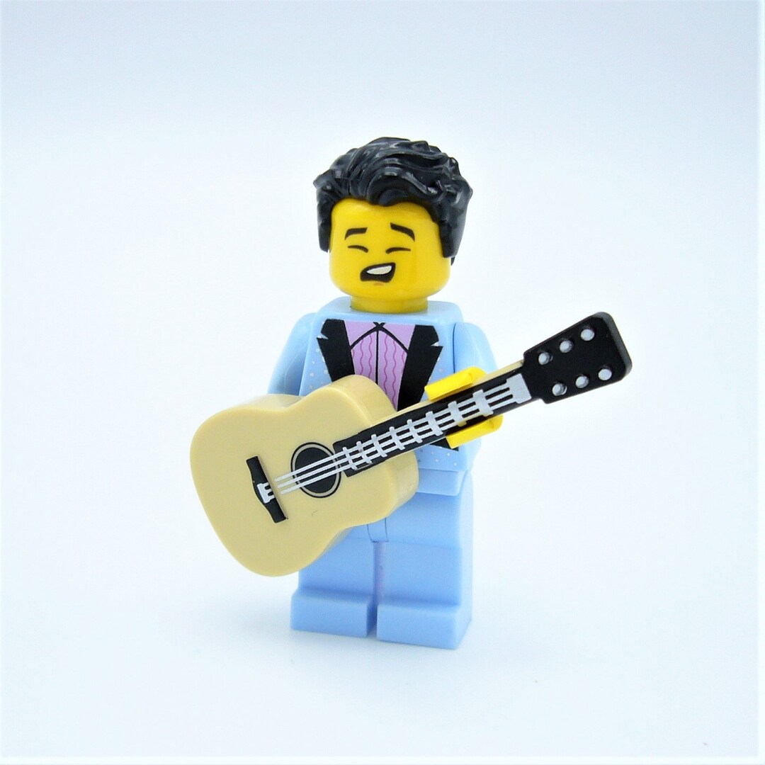 Custom Elvis Minifigure by Abbiedabbles Made With Toy Bricks - Etsy