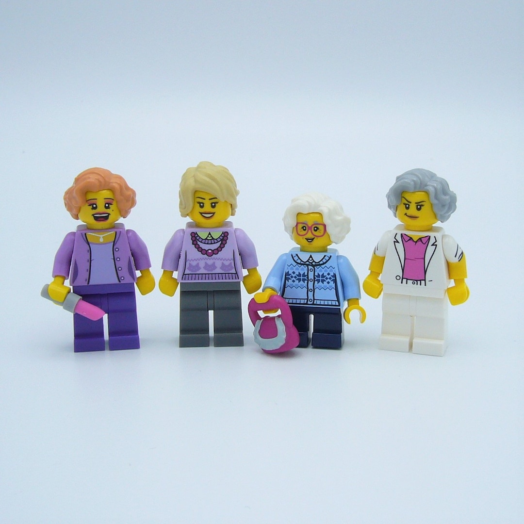 Custom Golden Girls Minifigure Multipack by Abbie Dabbles Made From Toy ...