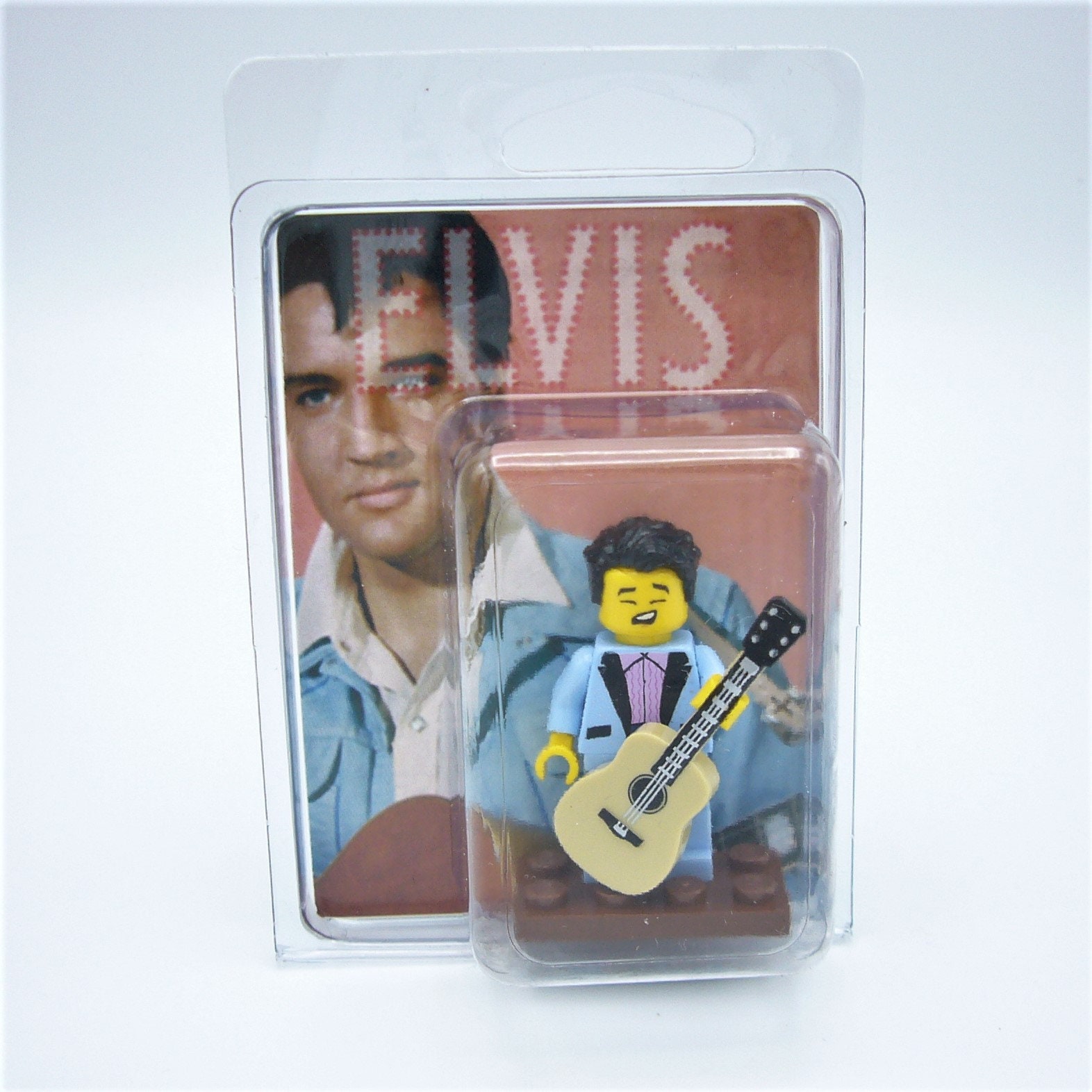 Custom Elvis Minifigure by Abbiedabbles Made With Toy Bricks - Etsy