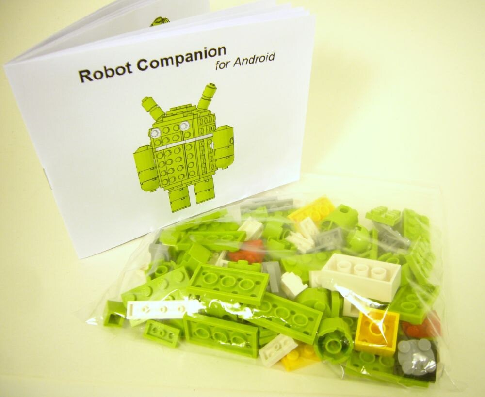 Android Brick Robot Companion for Android Building Kit - Etsy