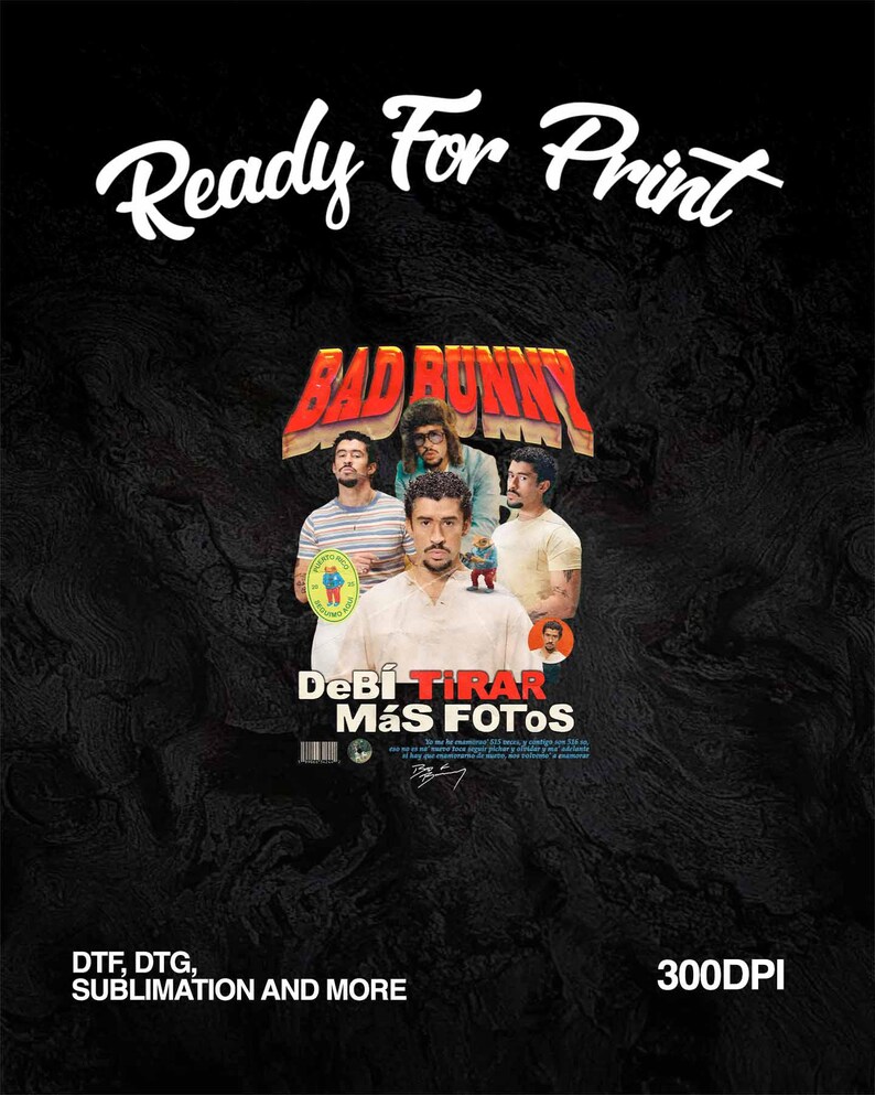 DTMF Bad Bunny Png Pack 3, Debi Tirar Mas Fotos Clipart New Album Bad ...