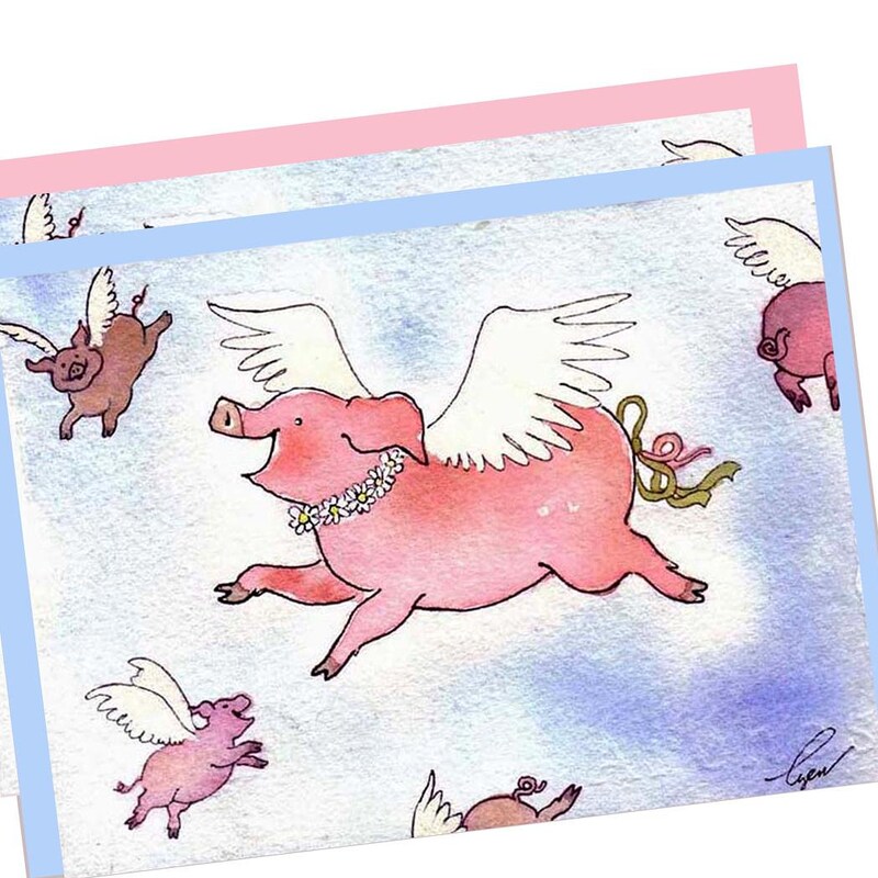 When Pigs Fly - Etsy