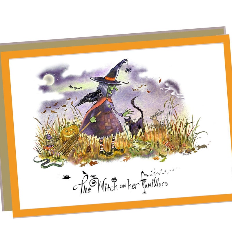 Halloween Card - Etsy