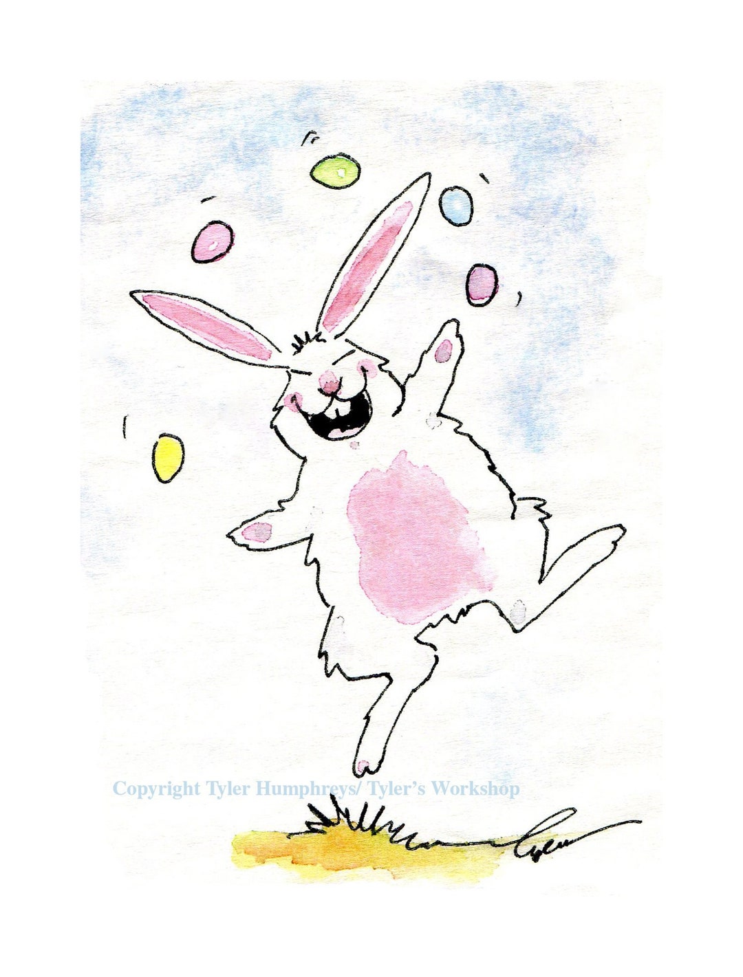 Funny Easter Card, Easter Bunny Easter Greeting Card, Easter Card for ...