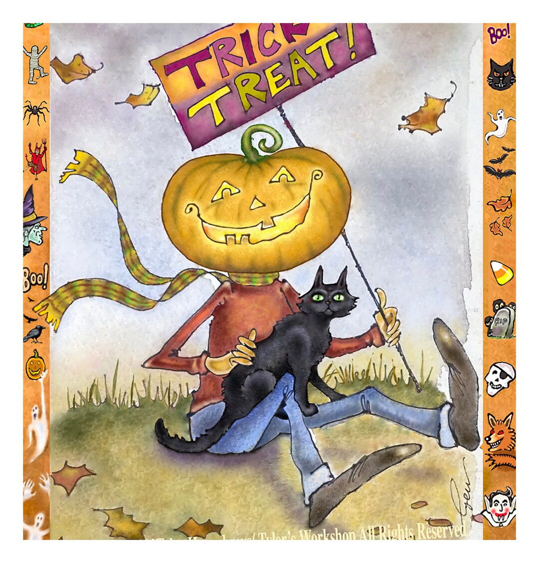 NEW Halloween Card, Funny Halloween Card, Halloween Greeting Card ...