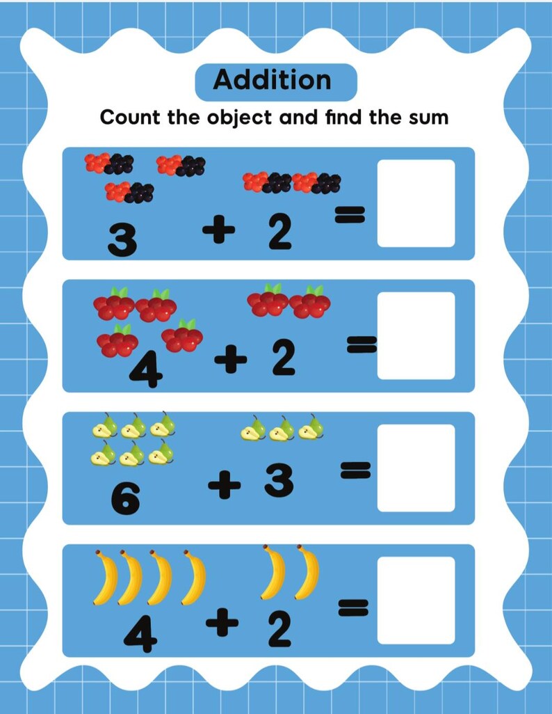 Math Activity Book - Etsy