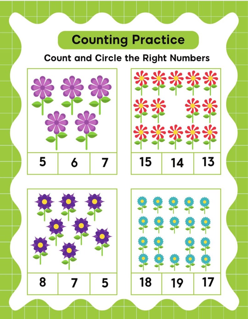 Math Activity Book - Etsy