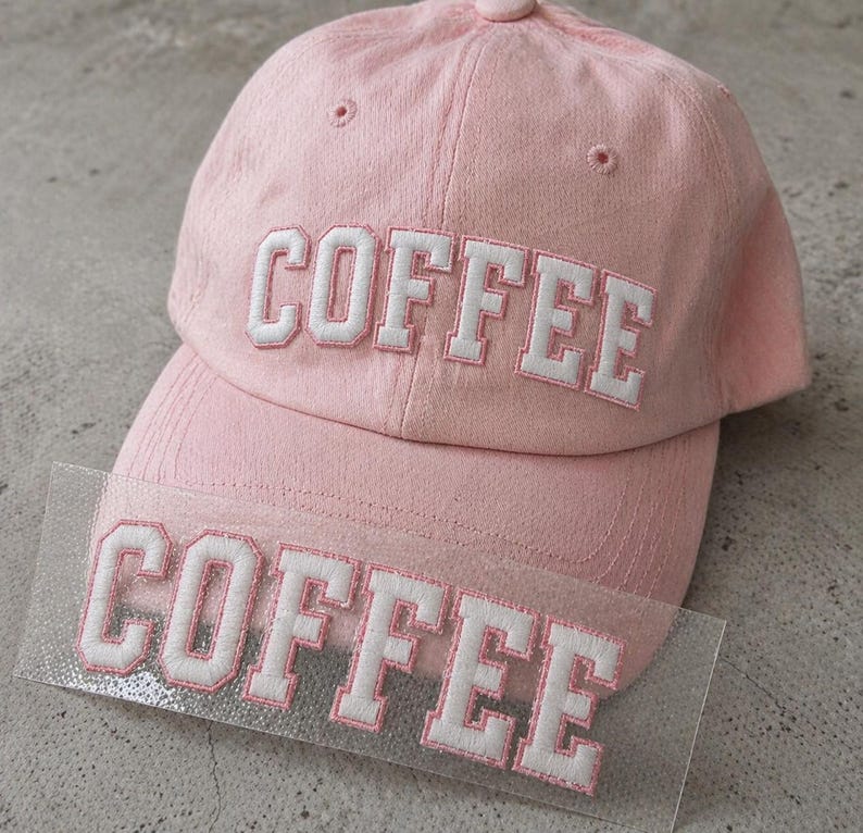 Custom Puff Embroidery Transfer | Personalized 3D Iron on Logo - Etsy UK