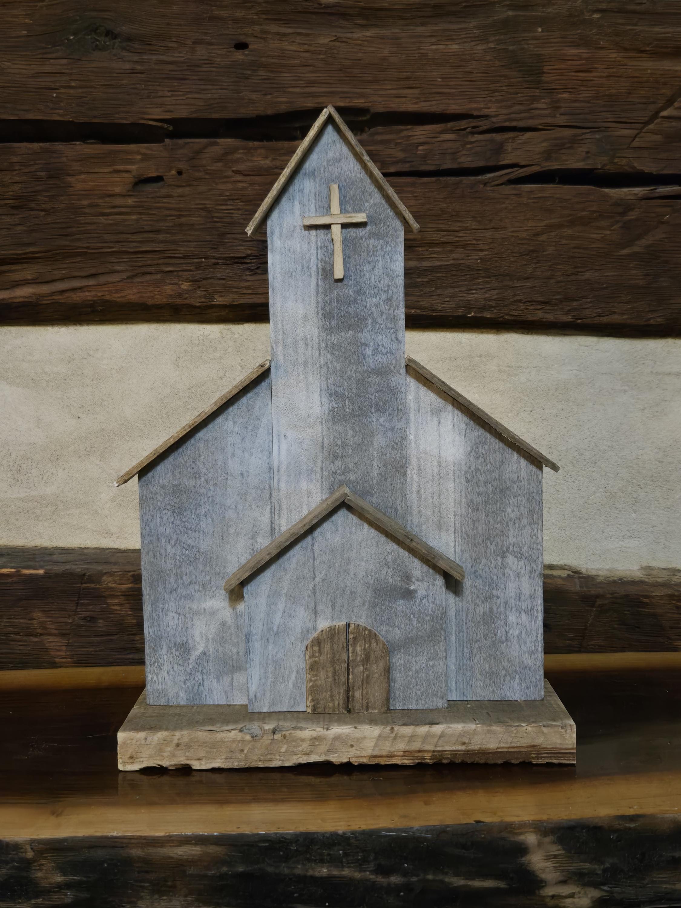 Wooden Rustic Church - Etsy