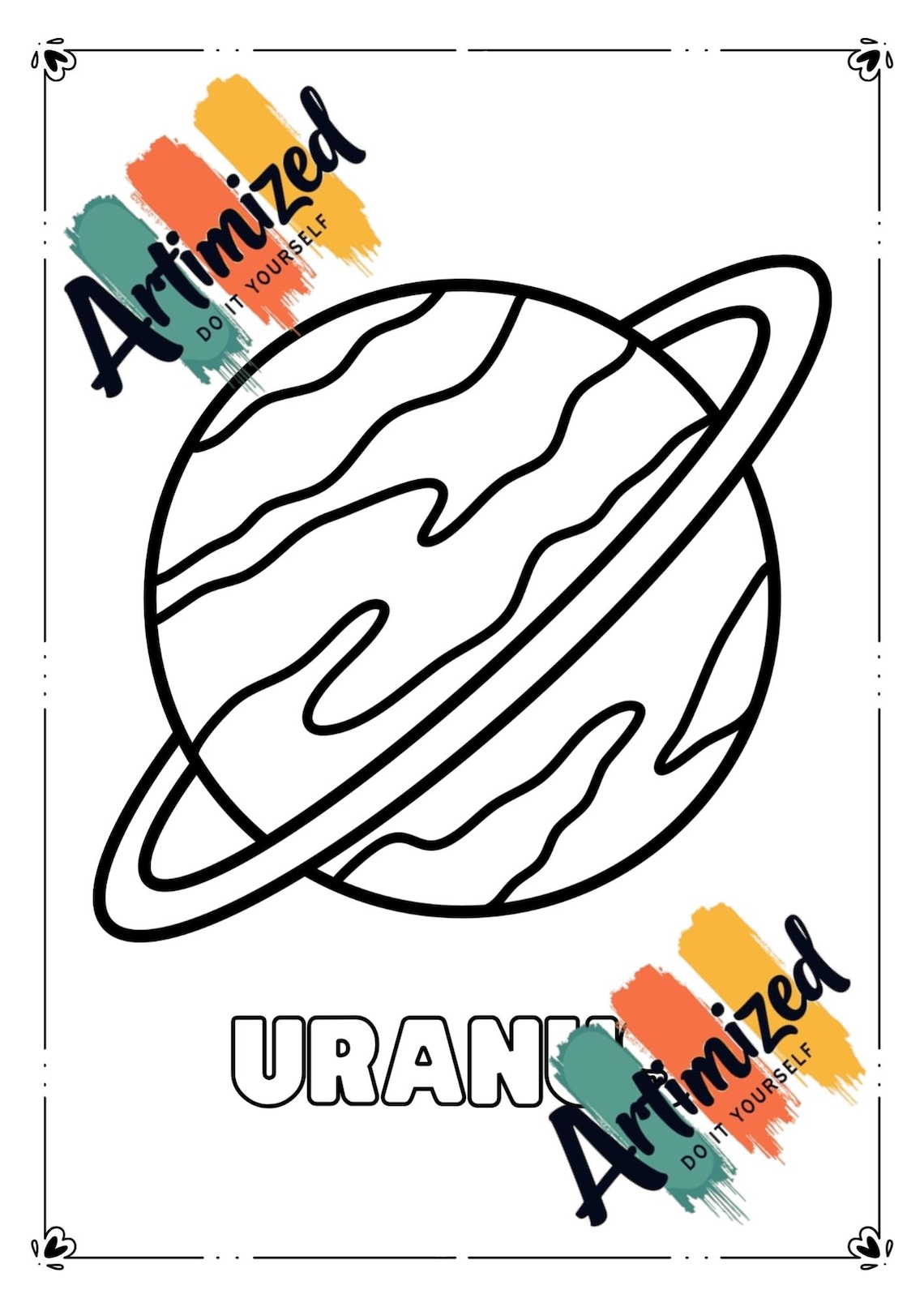 Solar System Planets Coloring Pages | Mercury, Venus, Earth, Mars ...