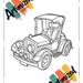 Simple Vehicle Coloring Pages - Fun & Easy Printable Cars, Trucks and ...