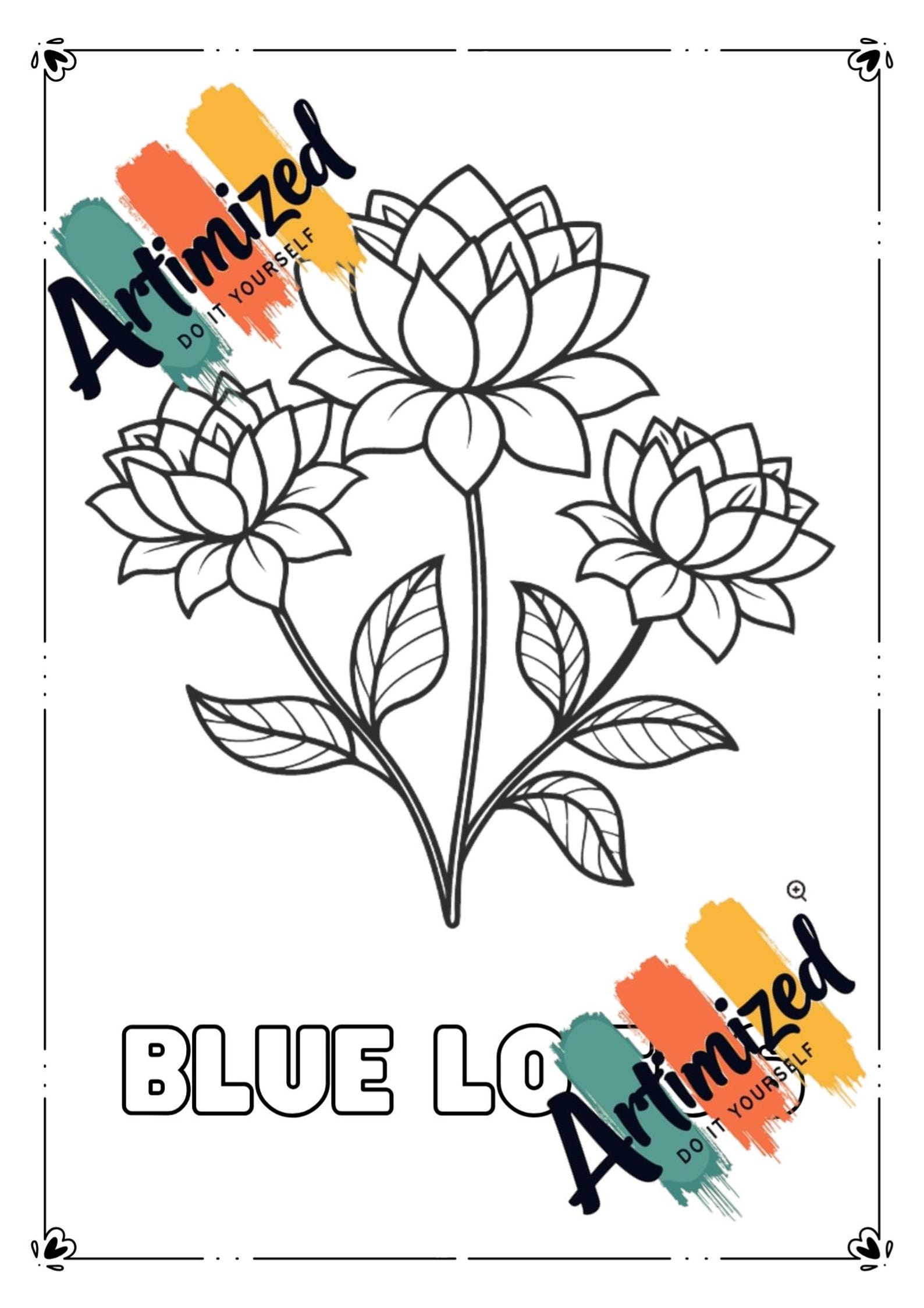 Tropical Flowers Coloring Pages | Hibiscus, Plumeria, Orchids & More ...