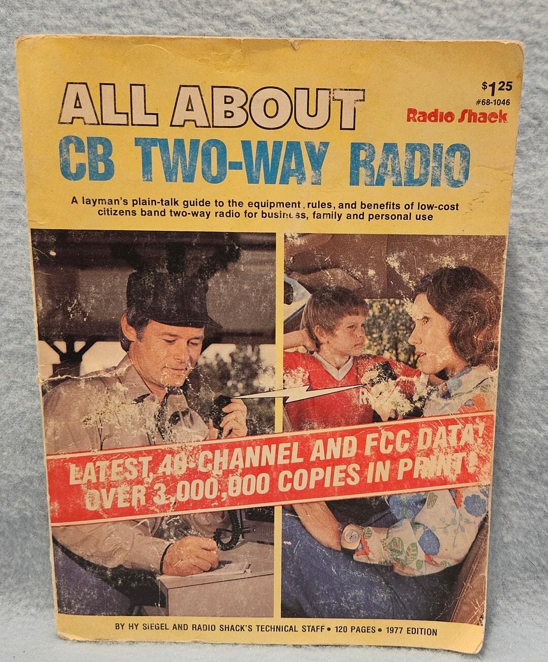 All About CB Two-way Radio – Vintage 1976 Radio Shack Book, 116 Pages ...