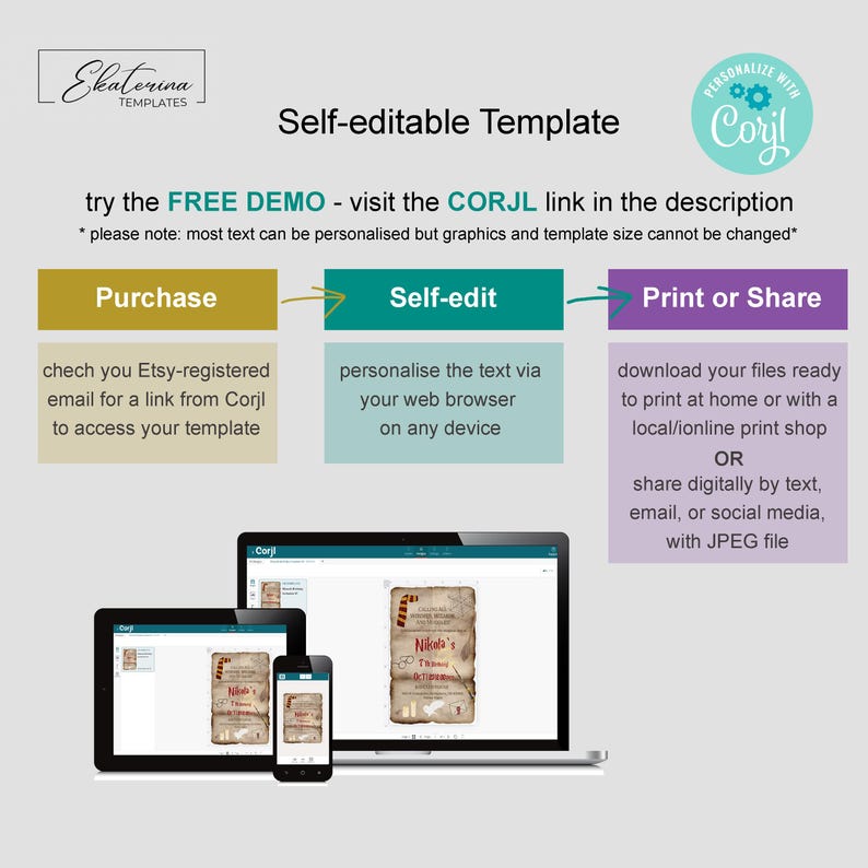 8th Birthday Girls Editable Printable Toppers for Muffin - Editable Hi ...