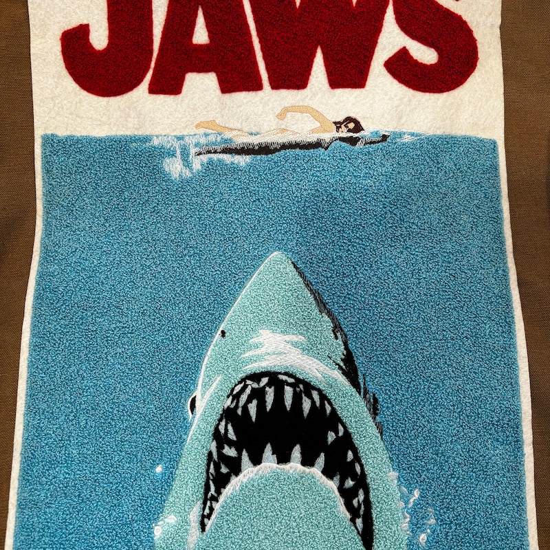Jaws Embroidery - Etsy