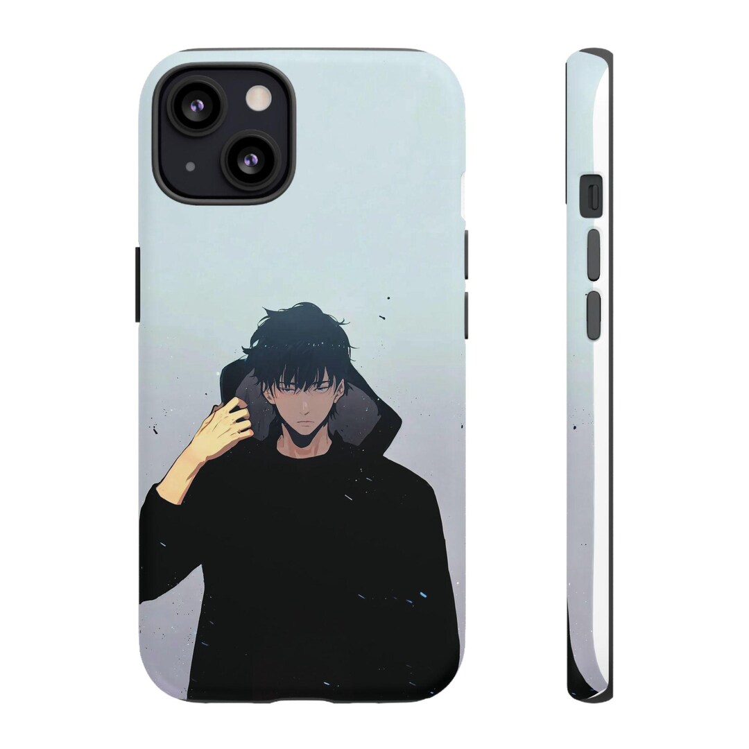 Phone Case, Tough Case for Solo Leveling Sung Jinwoo Anime Fans ...