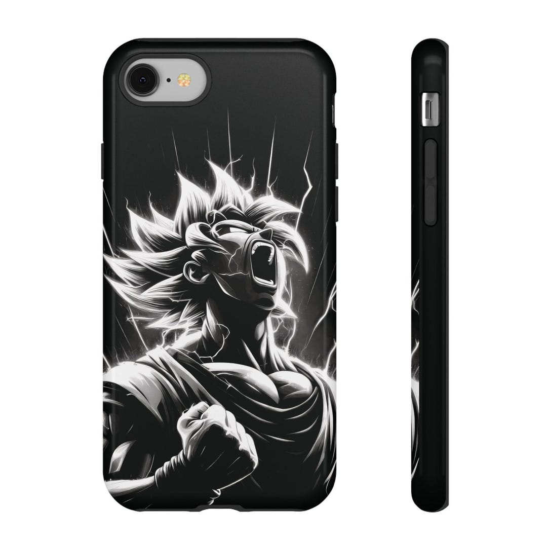 Phone Cases, Goku's Fury Design, Dragon Ball Z Inspired, Protective ...