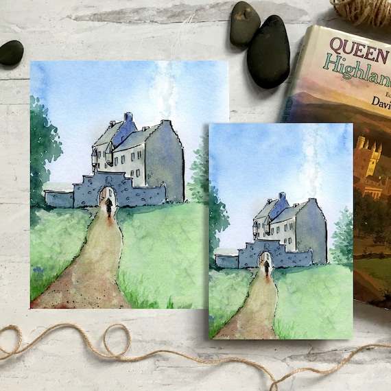 Lallybroch Outlander Art Print 2 Sizes | Etsy