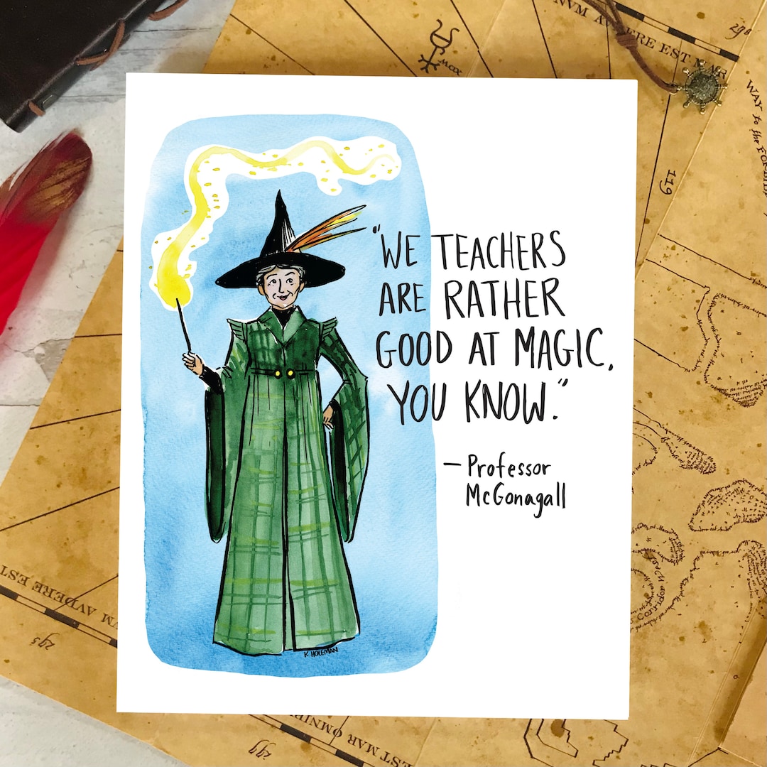 Teachers Are Magic Art Print - Etsy