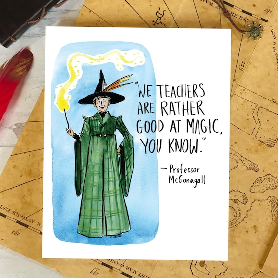 Teachers Are Magic Art Print | Etsy