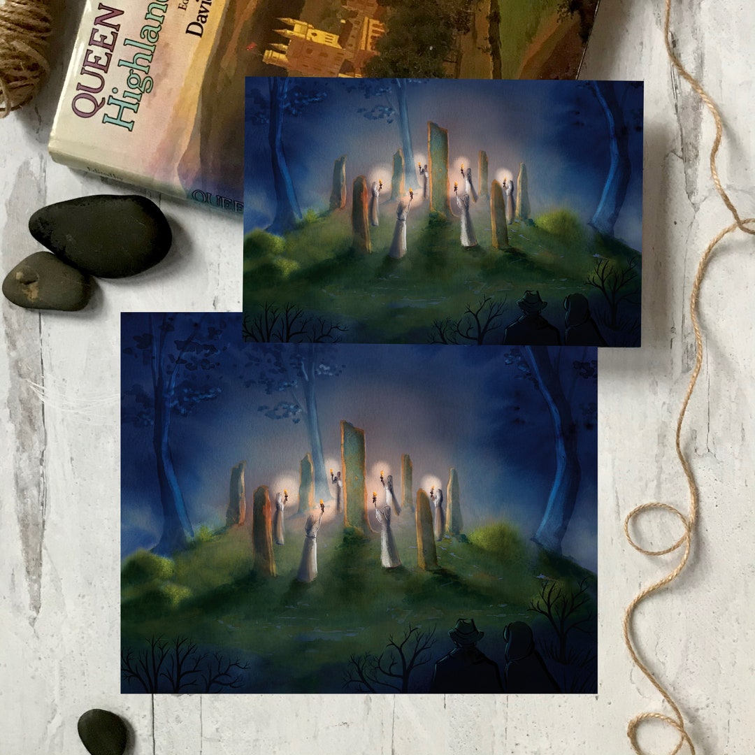 Dance of the Druids Outlander Art Print - 2 Sizes - Etsy