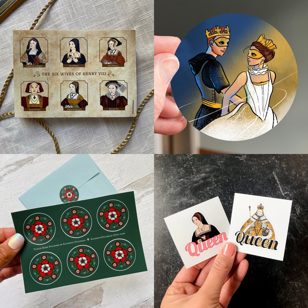 Tudor Sticker Pack - Etsy