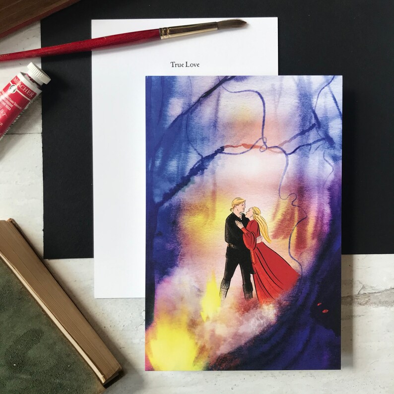 Princess Bride Fire Swamp Art Print 2 Sizes - Etsy