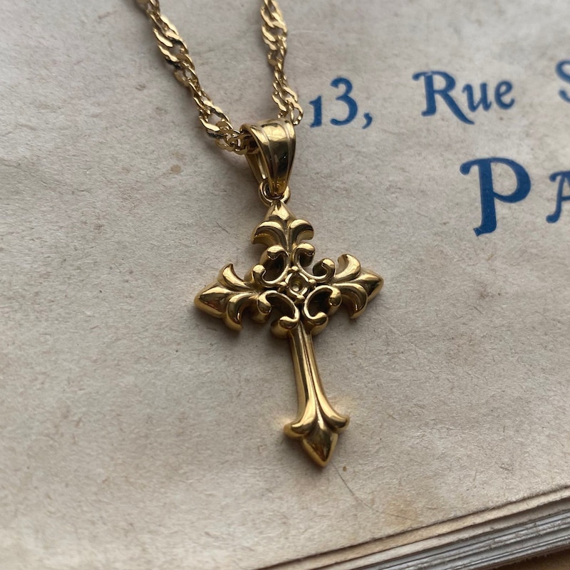 Gothic Cross Necklaces - Etsy