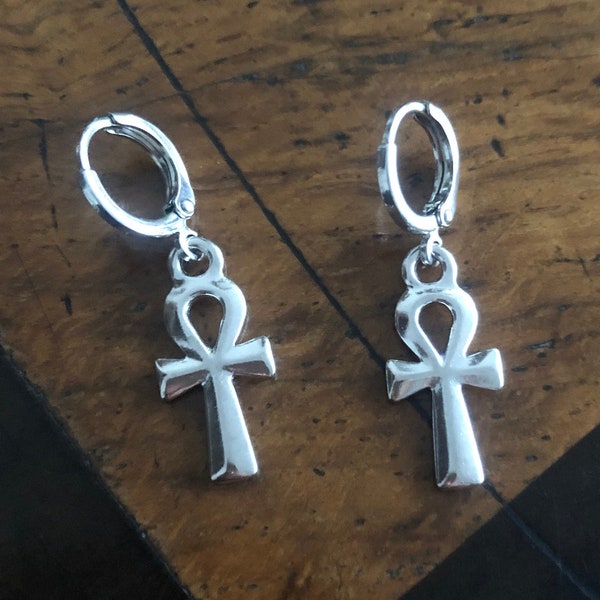 Ankh Earrings - Etsy