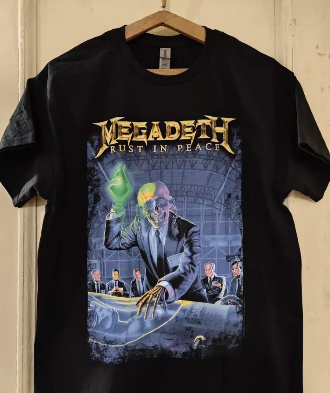 Megadeth Rust in Peace 30th Anniversary T-shirt New Gildan - Etsy
