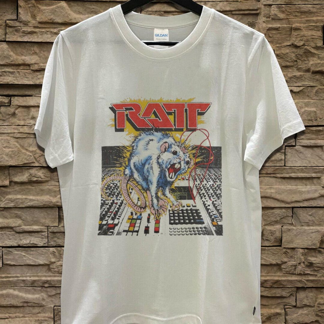 Vintage Ratt "ratt N Roll Tour 1984" T-shirt New Gildan Double Side - Etsy