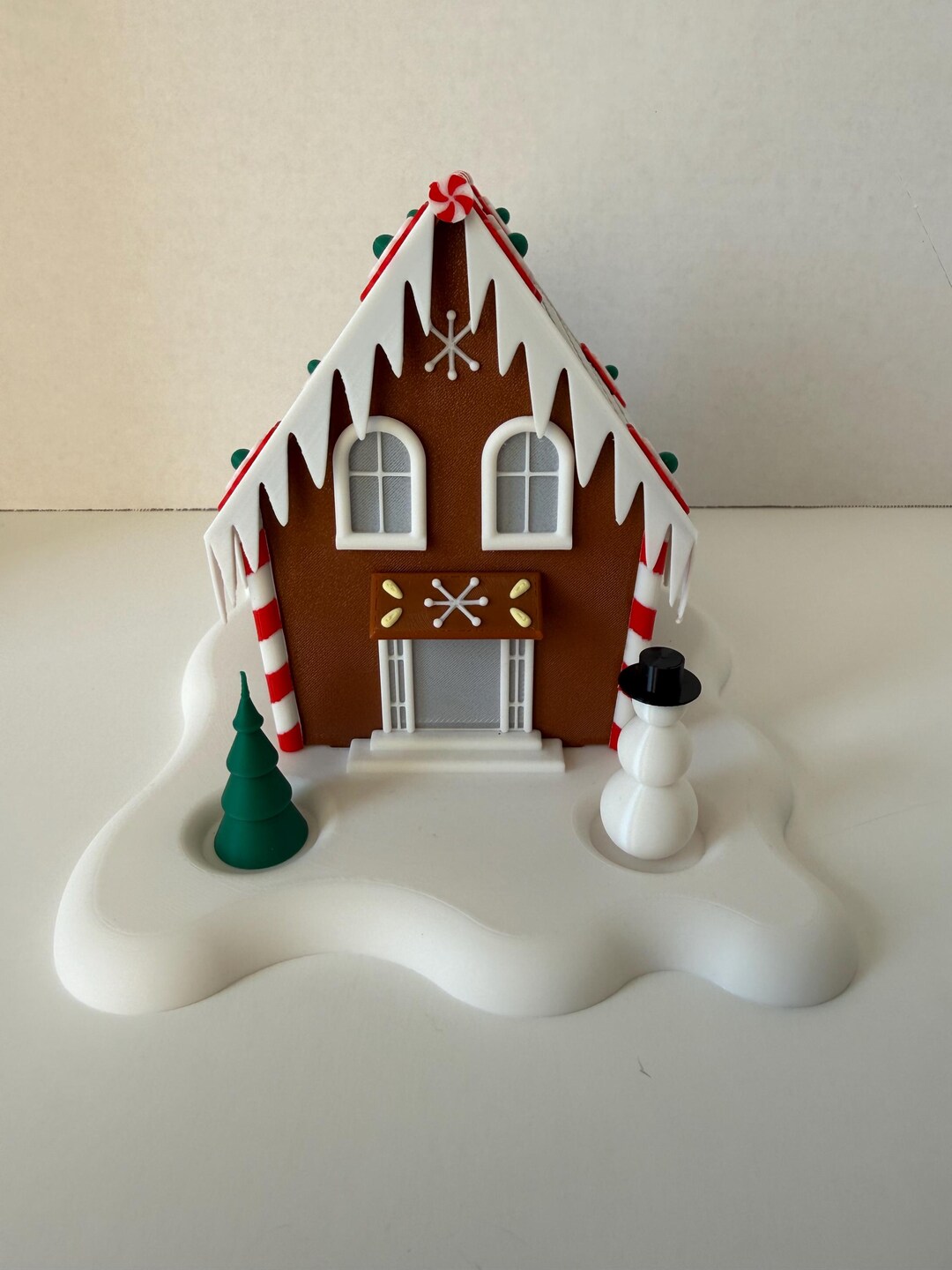 3D Printed Tealight Gingerbread House!!! DIY Assembly!!! - Etsy