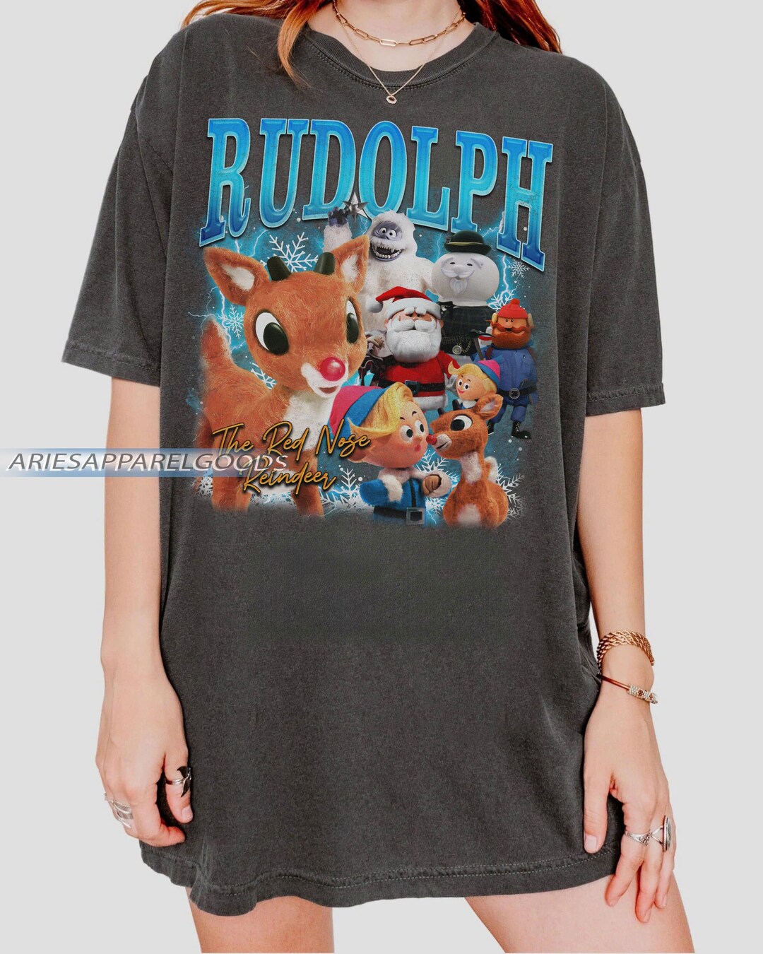 Unisex Rudolph the Red Nosed Reindeer Shirt -rudolph the Red Nosed ...