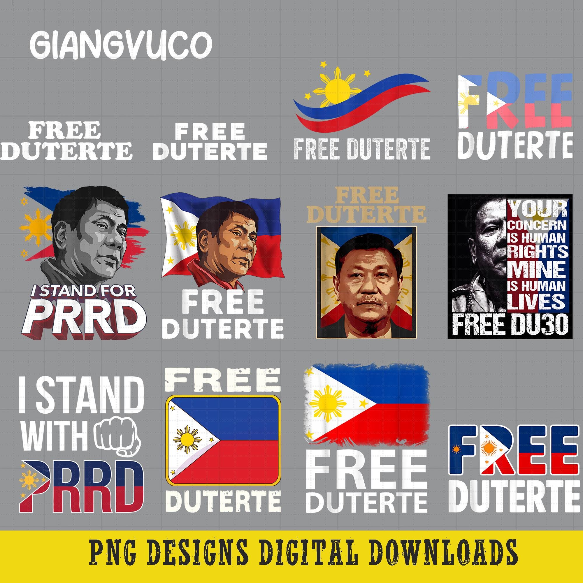 12+ Free Duterte PNG - Rodrigo Duterte Philippines President PNG ...