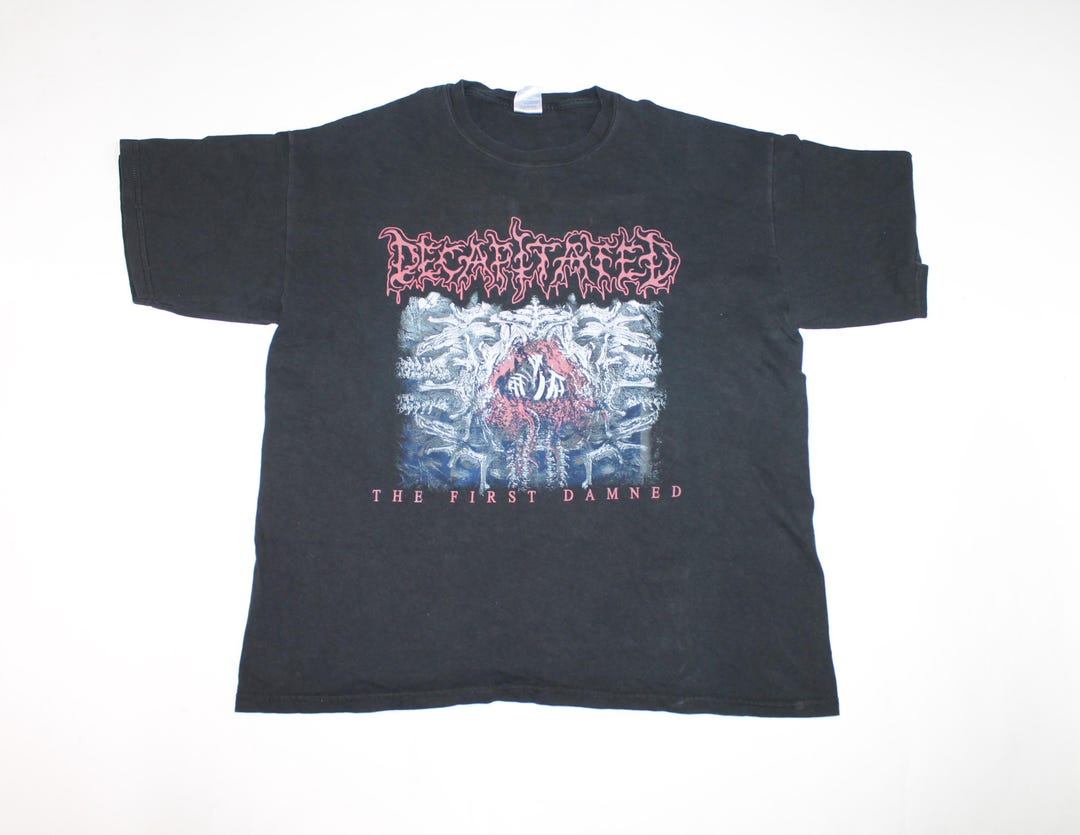 Y2K Vintage 2000 Decapitated "the First Damned" T‑shirt • Death Metal ...