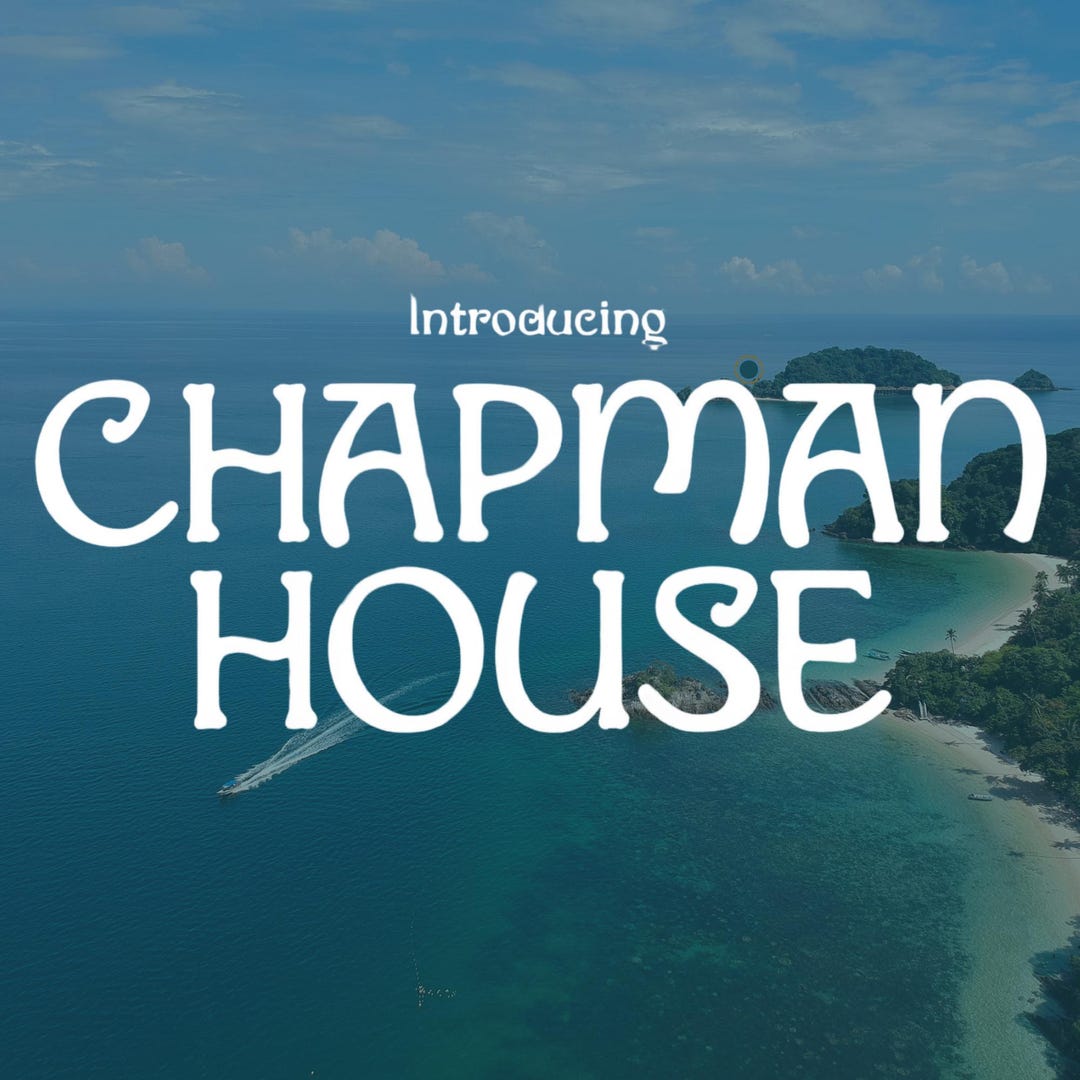 Chapman House Font, Curvy Font, Trendy Font, Handwritten Font ...
