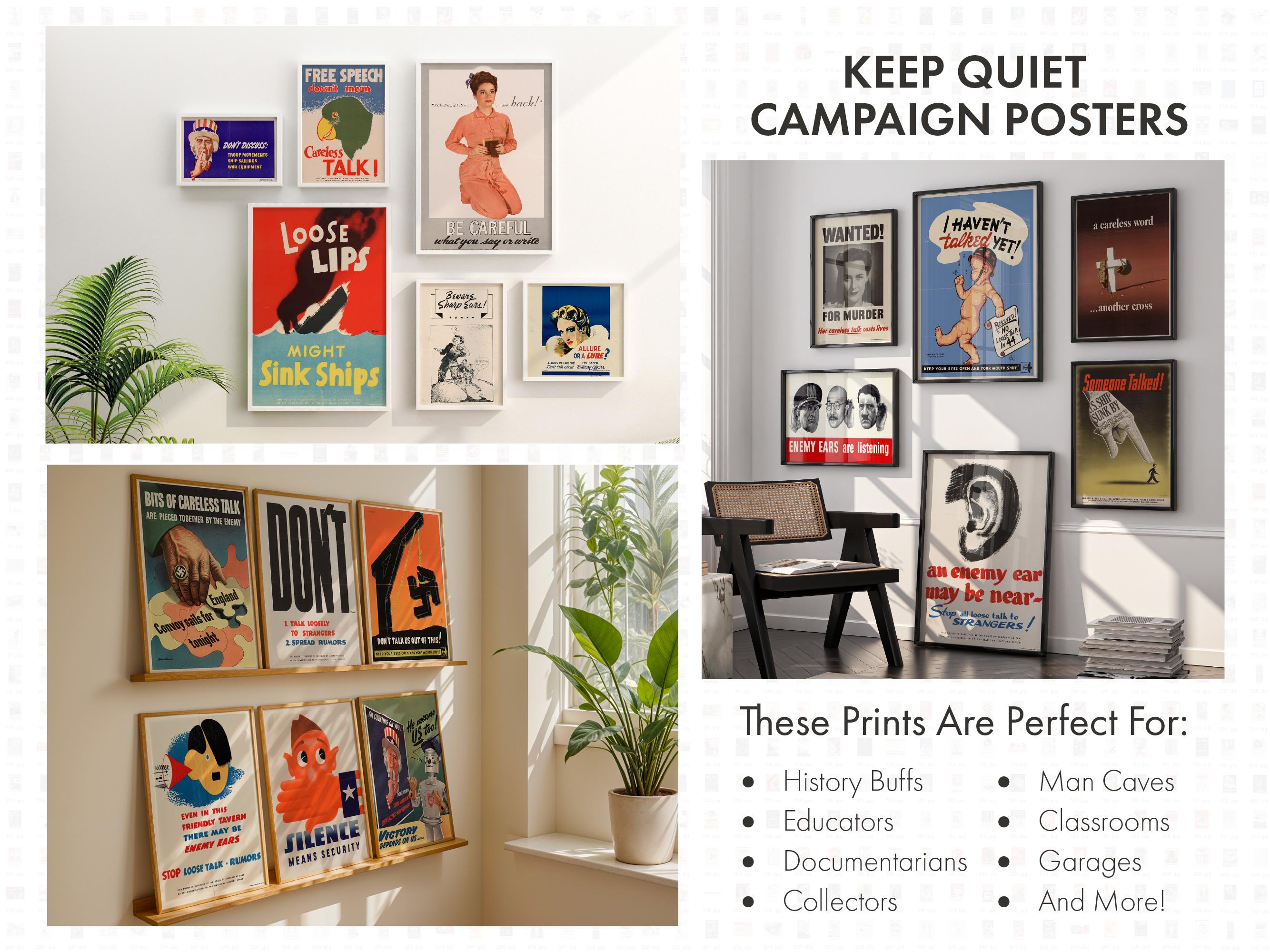 WWII History Posters Mega Bundle: 2400+ Vintage War Propaganda Prints ...