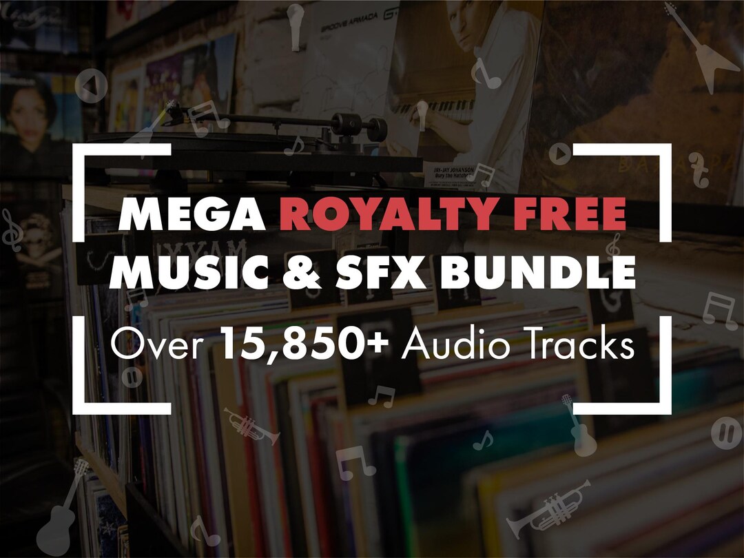 Royalty-free Music & SFX Mega Bundle: 15,850+ Audio Tracks (digital ...