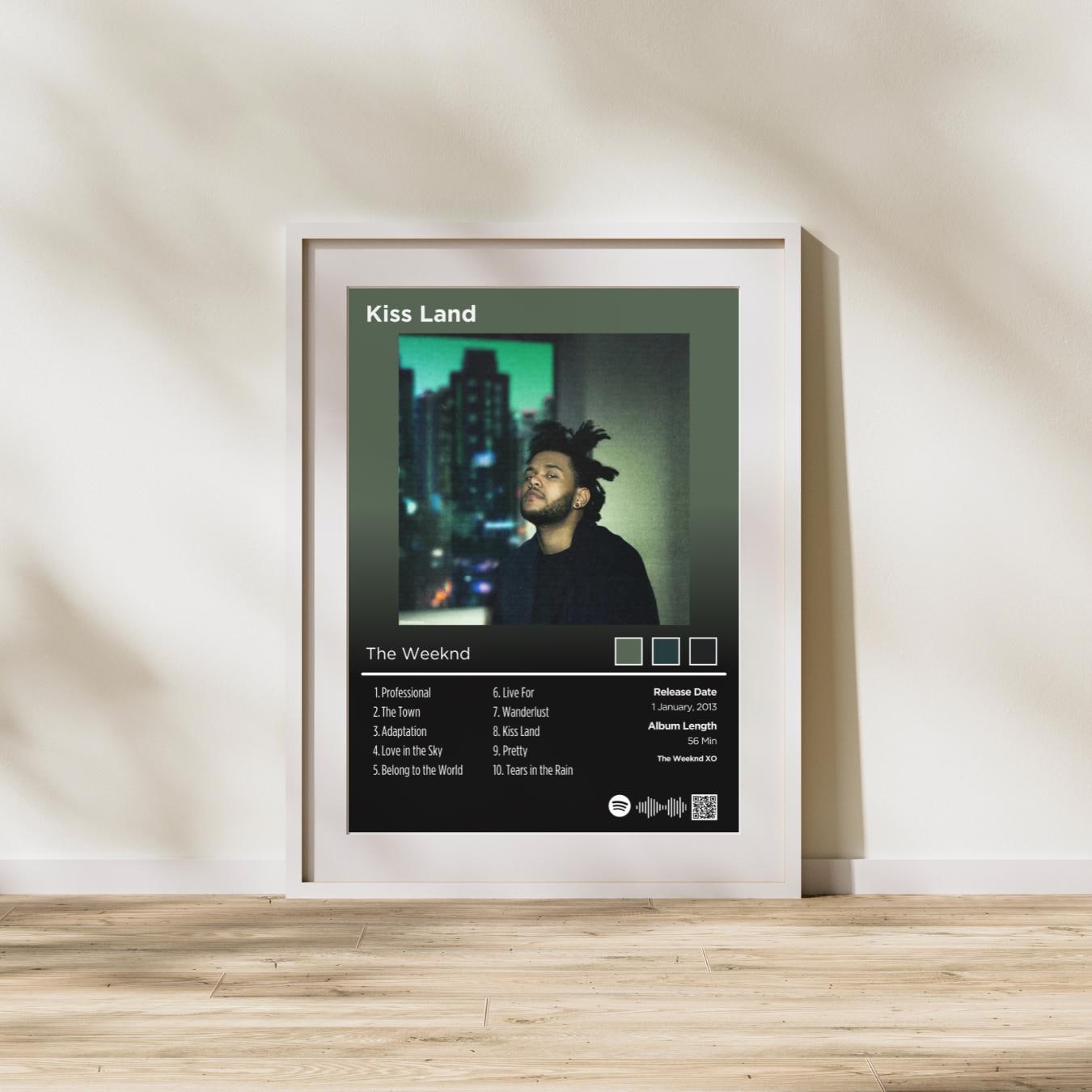 A Set of the Weeknd Album Cover Posters With QR Code, DIGITAL DOWNLOAD ...