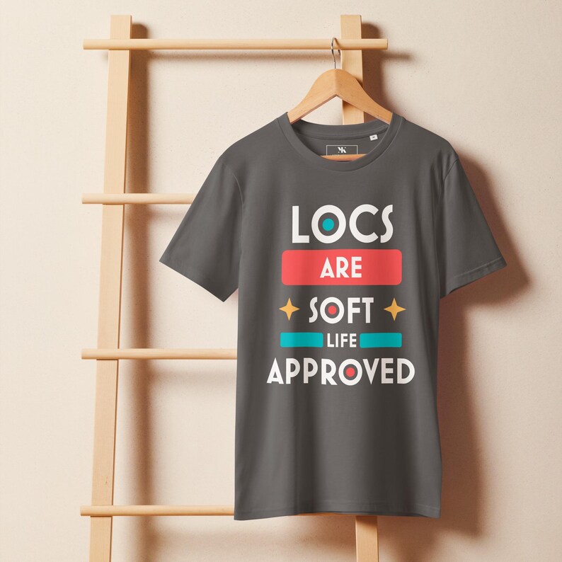 Soft Life Organic Tee - Dark - Etsy