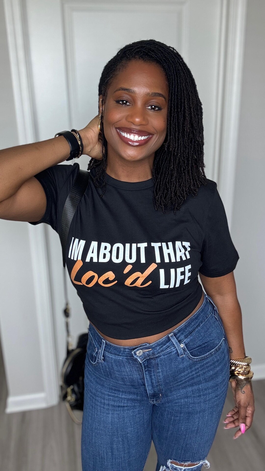Loc’d Life Organic Tee - Dark - Etsy