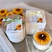 Soy Wax Sunflower Candle. Hand Poured and Personalized. 4 Oz or 9 Oz ...