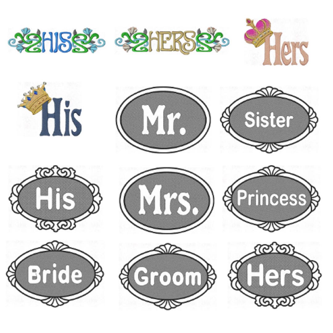 Letter Machine Embroidery, PES DST, Small Signature Font, 14 Fonts ...