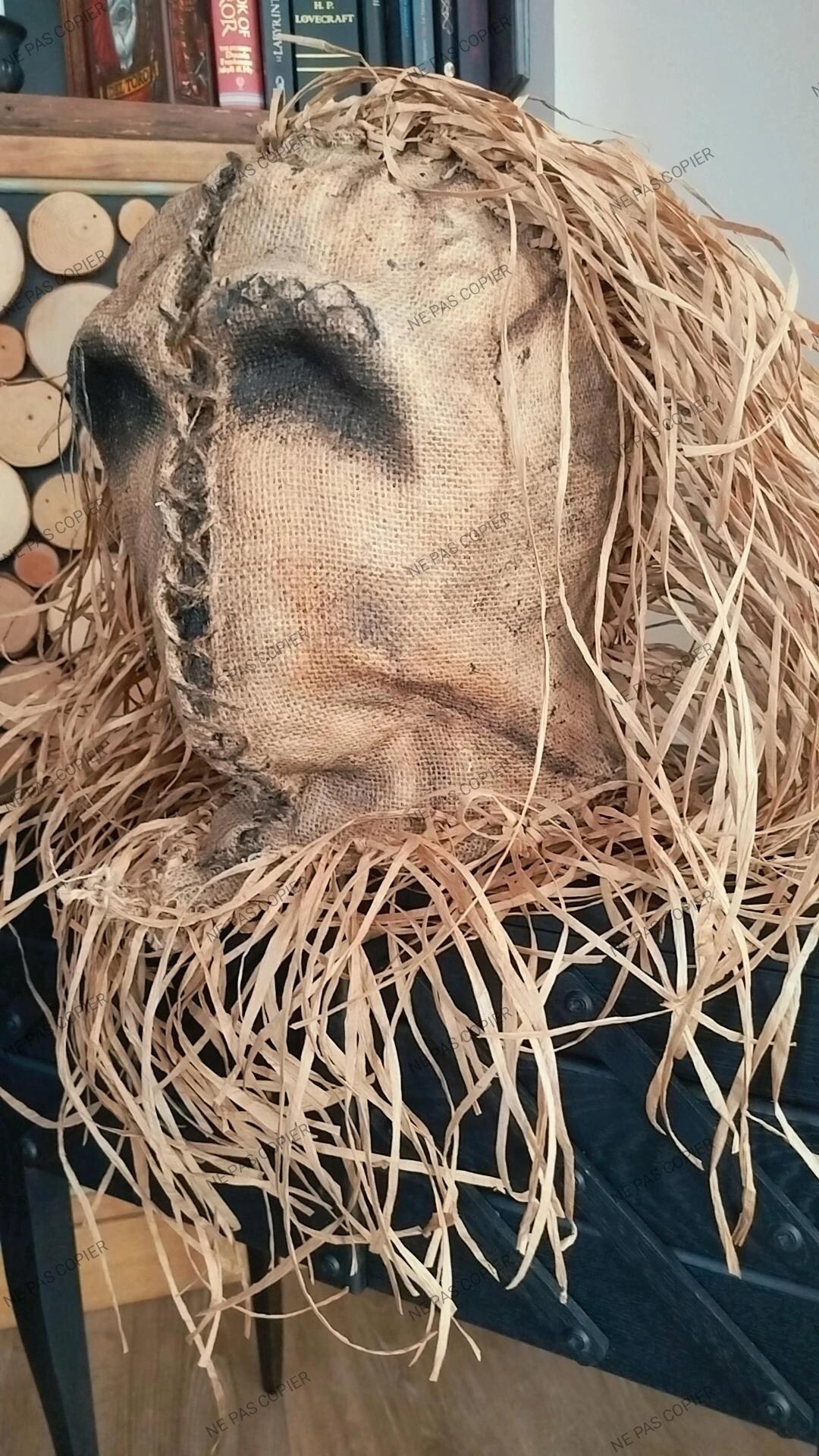 Scarecrow Mask - Etsy